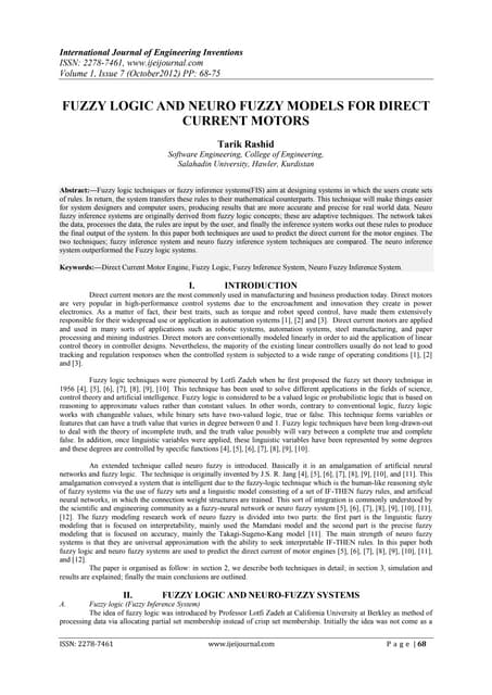 Presentation on fuzzy logic and fuzzy systems | PPTX | Programming ...