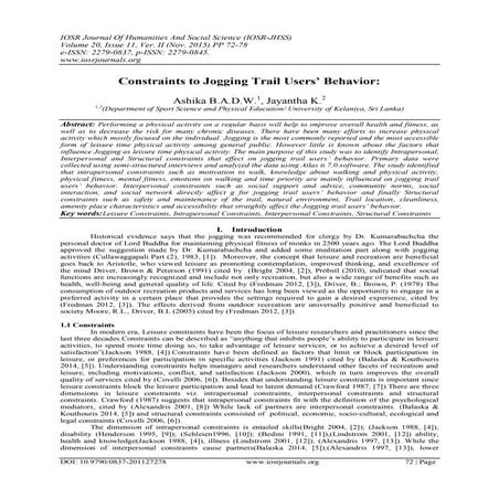 Joy of running case summary | DOCX