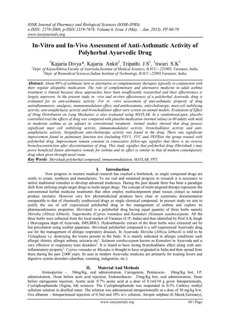 Expt. 6 Study of effect of drugs on gastrointestinal motility | PPT