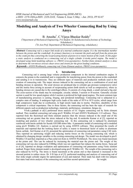 Final Project_ Design and FEM Analysis of Scissor Jack | PDF