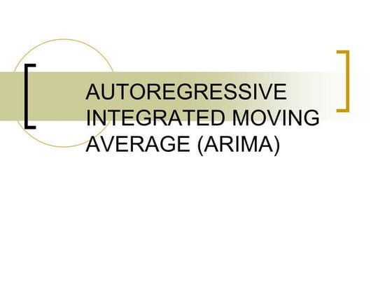 Modul Tutorial Arima | PPT