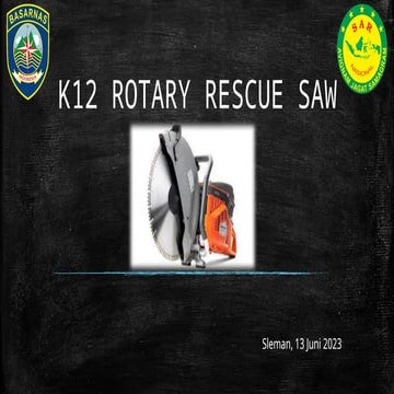 K12 ROTARY RESCUE SAW unit form education and learning disaster unit of ...
