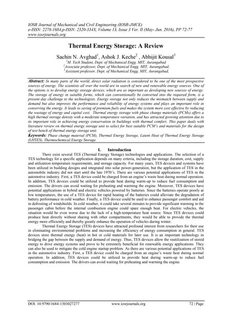Phase change material | PPTX | Physics | Science