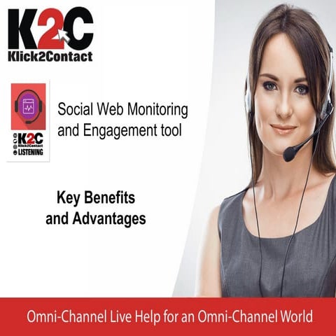 K2C Listening - Social Media Monitoring and Engagement | PPT