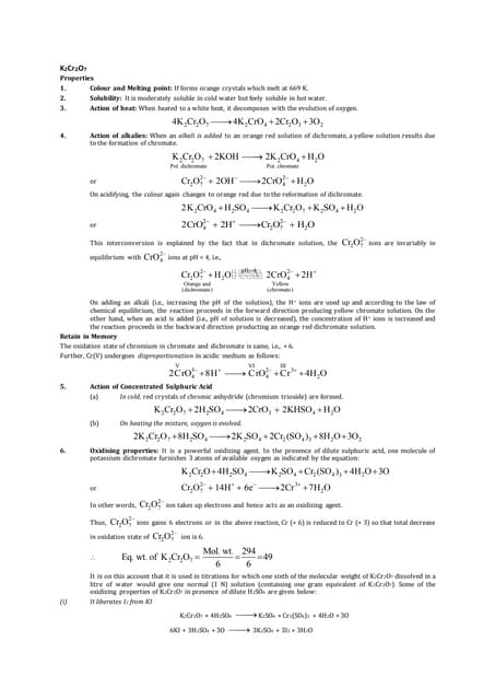 Potassium permanganate titrations | PPTX