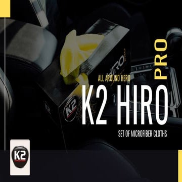 K2 HIRO PRO MICROFIBER CLOTHS | PDF
