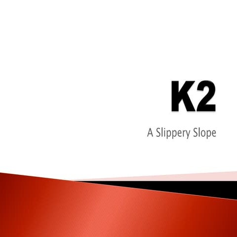 K2 presentation | PDF