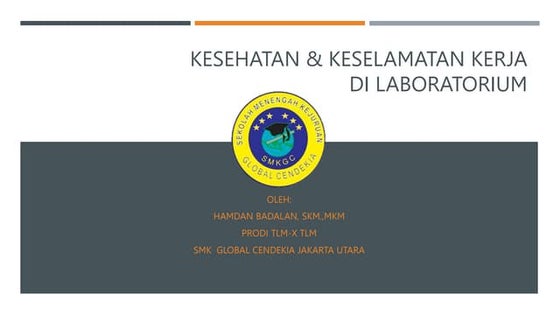 Sosialisasi Pentingnya Penerapan Keselamatan dan Kesehatan Kerja (K3 ...