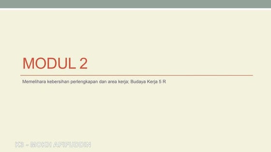 Standart penilaian audit 5 r | PDF