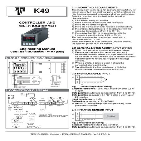 K49 Controller | PDF