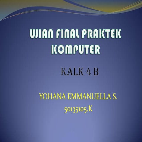 K4 b final=50135105k-yohana e.s | PDF