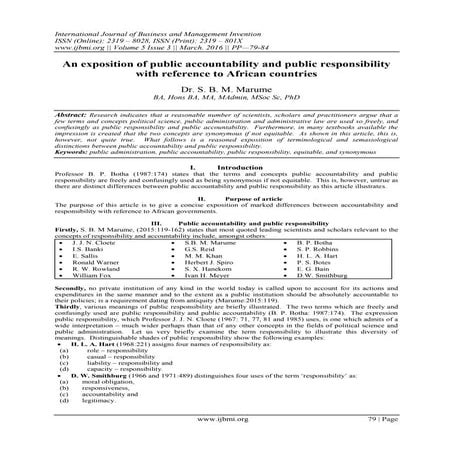 Public accountability ppt | PPTX