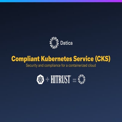 Datica CKS Overview | PDF | Cloud Computing | Internet