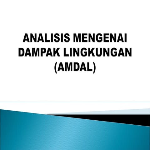 AMDAL | PPT