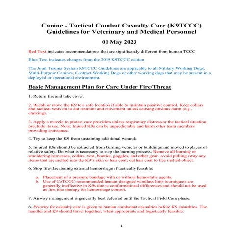 K9 Tactical Combat Casualty (K9TCCC) Guidelines 2023.pdf
