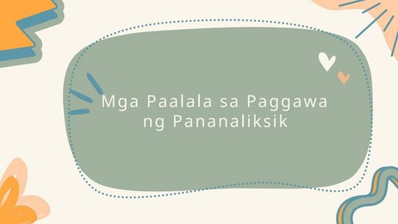 Bahagi ng aklat | PPTX