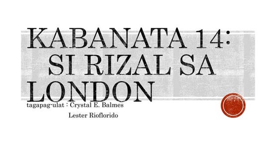 Buhay-Pag-ibig-ni-Rizal ( Mga naging asawa ni Rizal)..pdf. | PDF