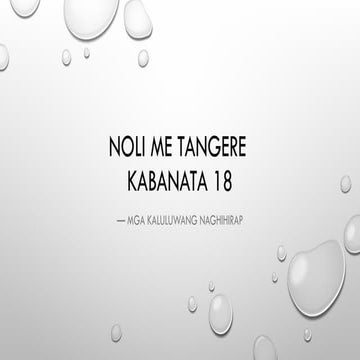 Kabanata 54-56 | PDF