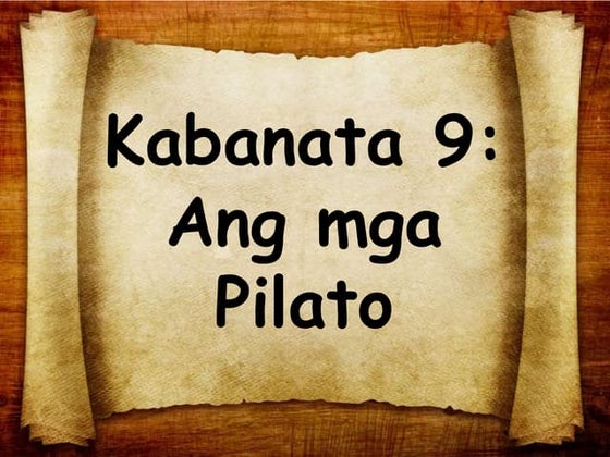 EL FILIBUSTERISMO KABANATA 4: Si Kabesang Tales | PPT