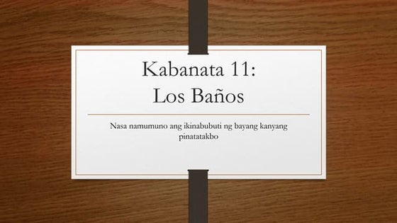 El filibusterismo kabanata 11 & 12 | PPT