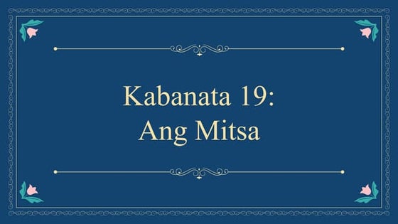 El Filibusterismo Kabanata 12: Si Placido Penitente | PPT