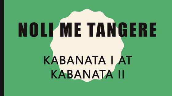Noli me tangere kabanata 38 | PPTX