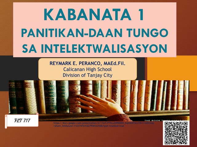 Anyo at Uri ng Panitikan | PPTX