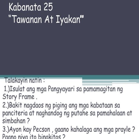 Kabanata 31 ng el filibusterismo | PPTX