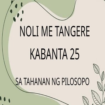 ang huling matuwid-el filibusterismo-kabanata 33 | PPTX