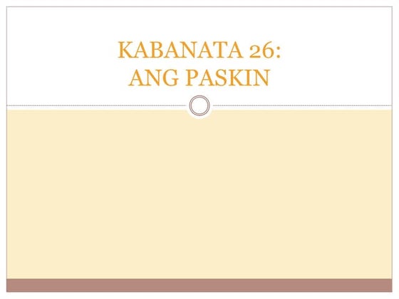 EL FILIBUSTERISMO KABANATA 4: Si Kabesang Tales | PPTX