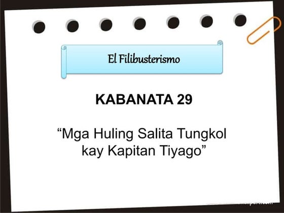 Noli me tangere kabanata 38 | PPT