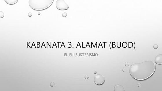 KABANATA 29 (EL FILIBUSTERISMO) | PPT