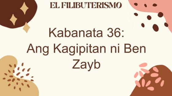ang huling matuwid-el filibusterismo-kabanata 33 | PPT