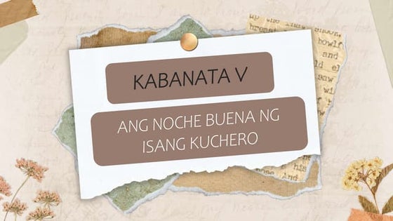 El filibusterismo - buod ng Kabanata 30: si Juli | PPT