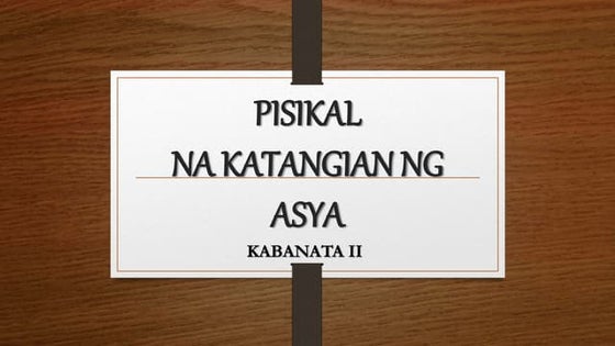 Mga pangunahing talampas, kapatagan , steppe at | PPT