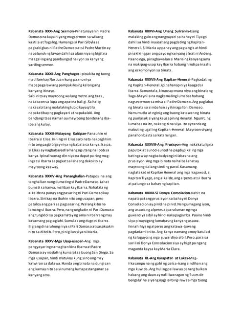 Noli me tangere kabanata 52 | PPTX