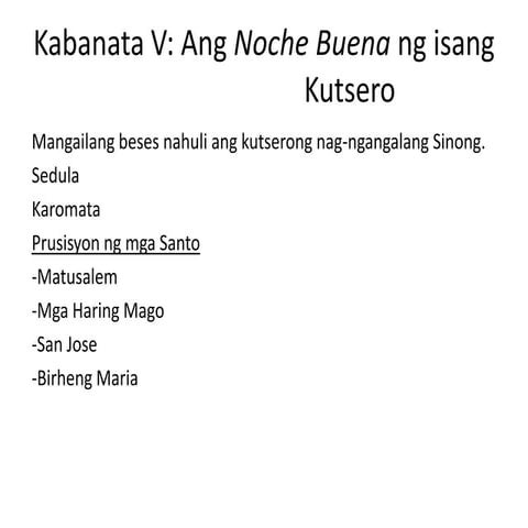EL FILIBUSTERISMO Kabanata 6 ''Si Basilio'' | PPTX