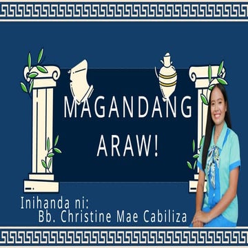 Kabihasnang Klasiko ng Roma Araling Panlipunan 8.pptx