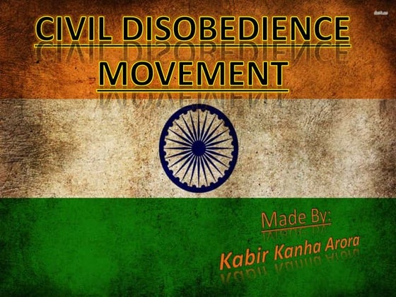 Salt march and Civil disobedience | PDF