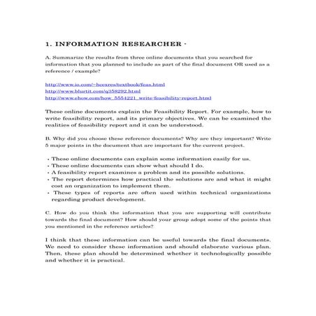 Main Elements of a technical writing Report | PPTX