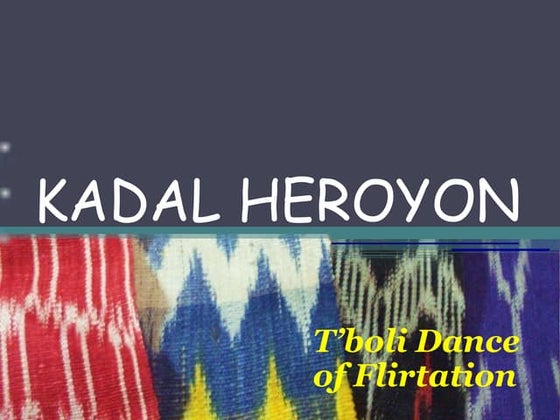 Bendian (Philippine Folk Dance) | PPTX | Martial Arts | Sports