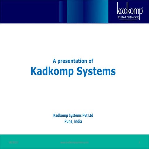 Kadkomp pune | PPT