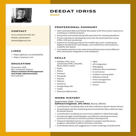 CD_Resume | PDF