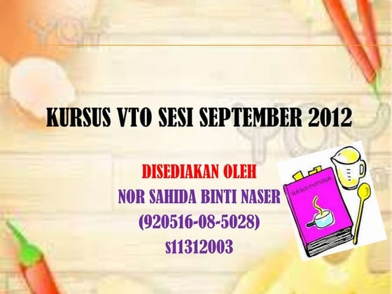 Full resepi standard (american service) | PDF