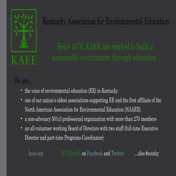 KAEE Introduction, Dec 2015 | PPT