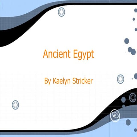 Class structure of ancient egypt powerpoint | PPT