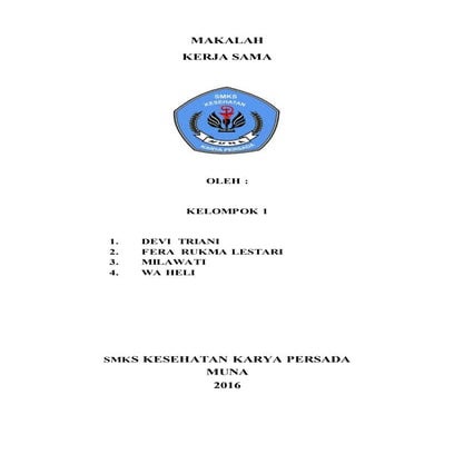 Kafer karya persada | DOCX