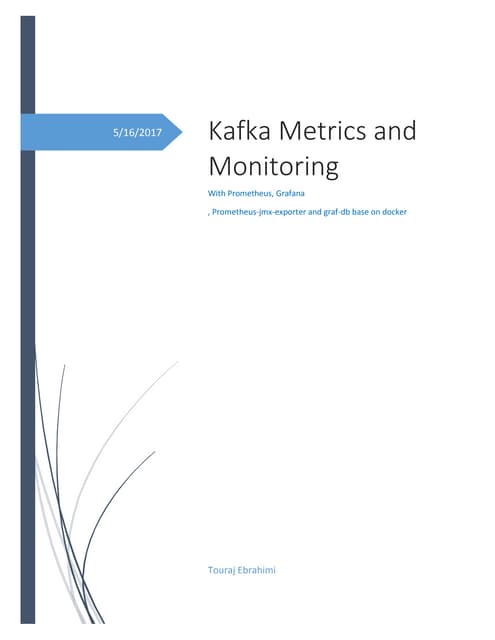 Kafka Monitoring And Metrics Pdf Computer Networking Computing