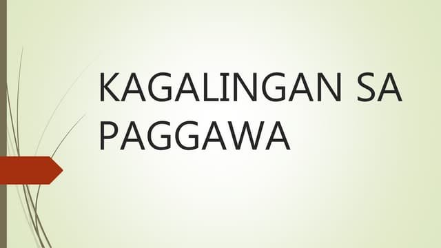 Paggawa ng mabuti sa kapwa | PPTX