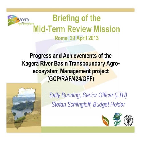 Progress and Achievements of the Kagera River Basin Transboundary ...